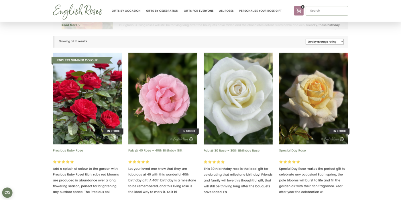 How to Order a Rose - English Roses